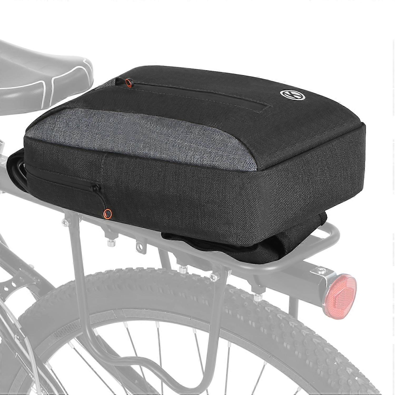 2-in-1 Bicycle Trunk Bag Casual Chest Sling Pack Bag Cycling Bike Rear ...