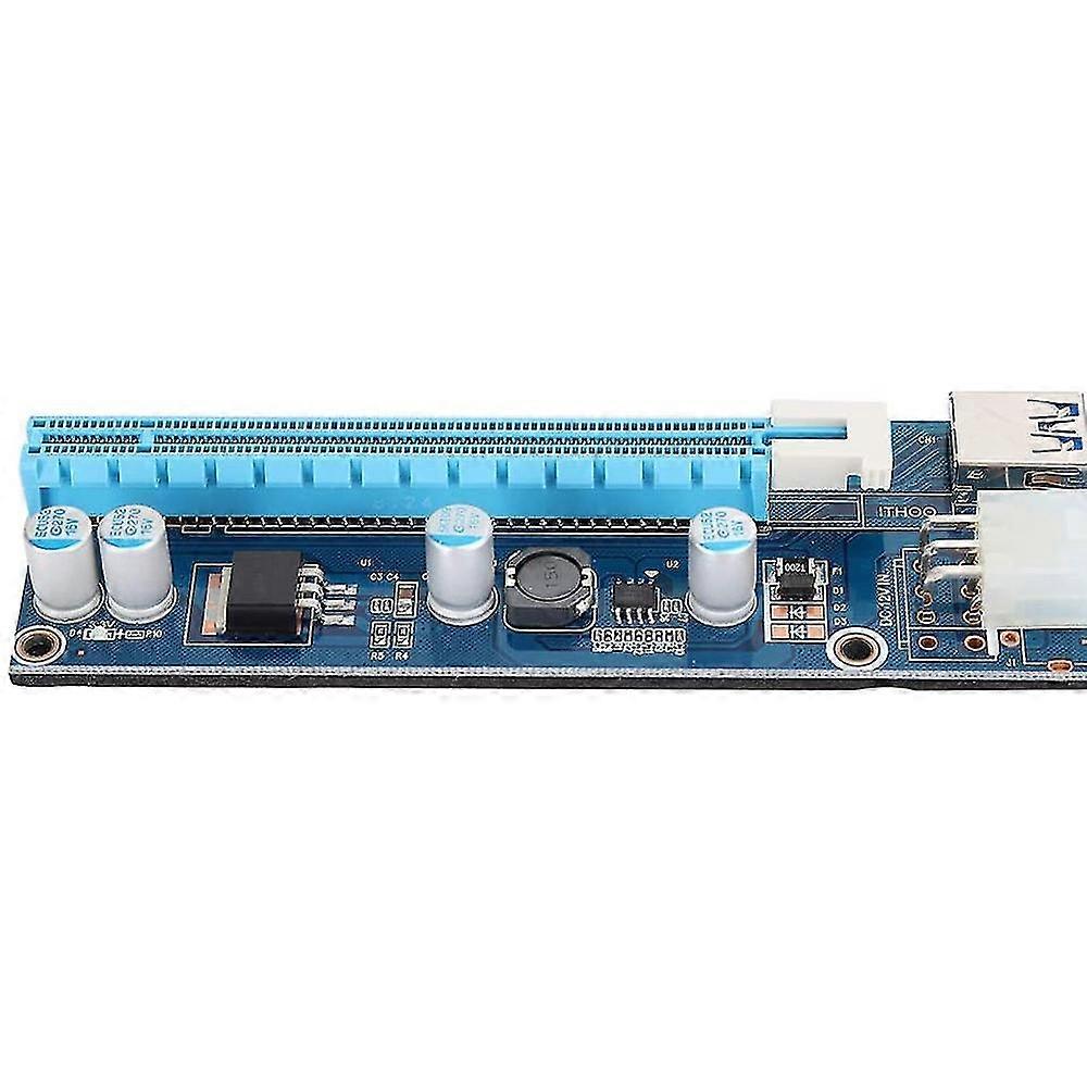 Pcs Pci-e 1x To 16 X Powered Riser Card 60 Centimeters Graphic Vertical ...