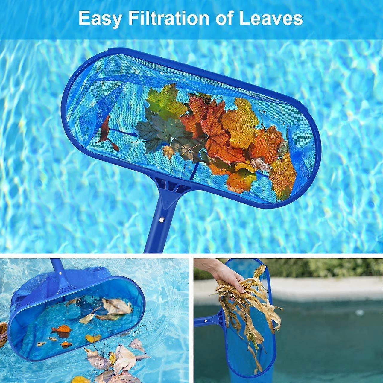 Surface Landing Nets, Professional Pool Leaf Net with Fine Mesh and ...