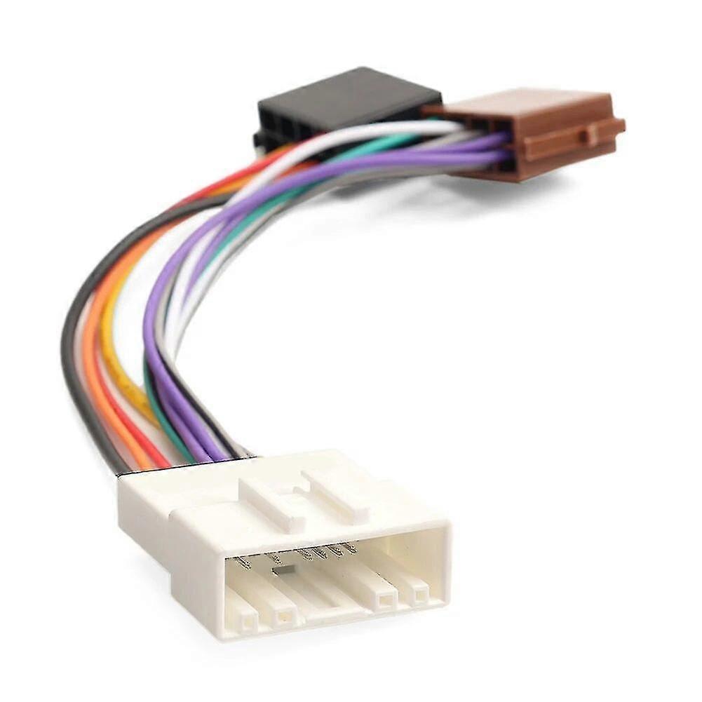 For Nissan Navara D40 X-Trail T30 T31 T32 ISO wiring harness adaptor ...