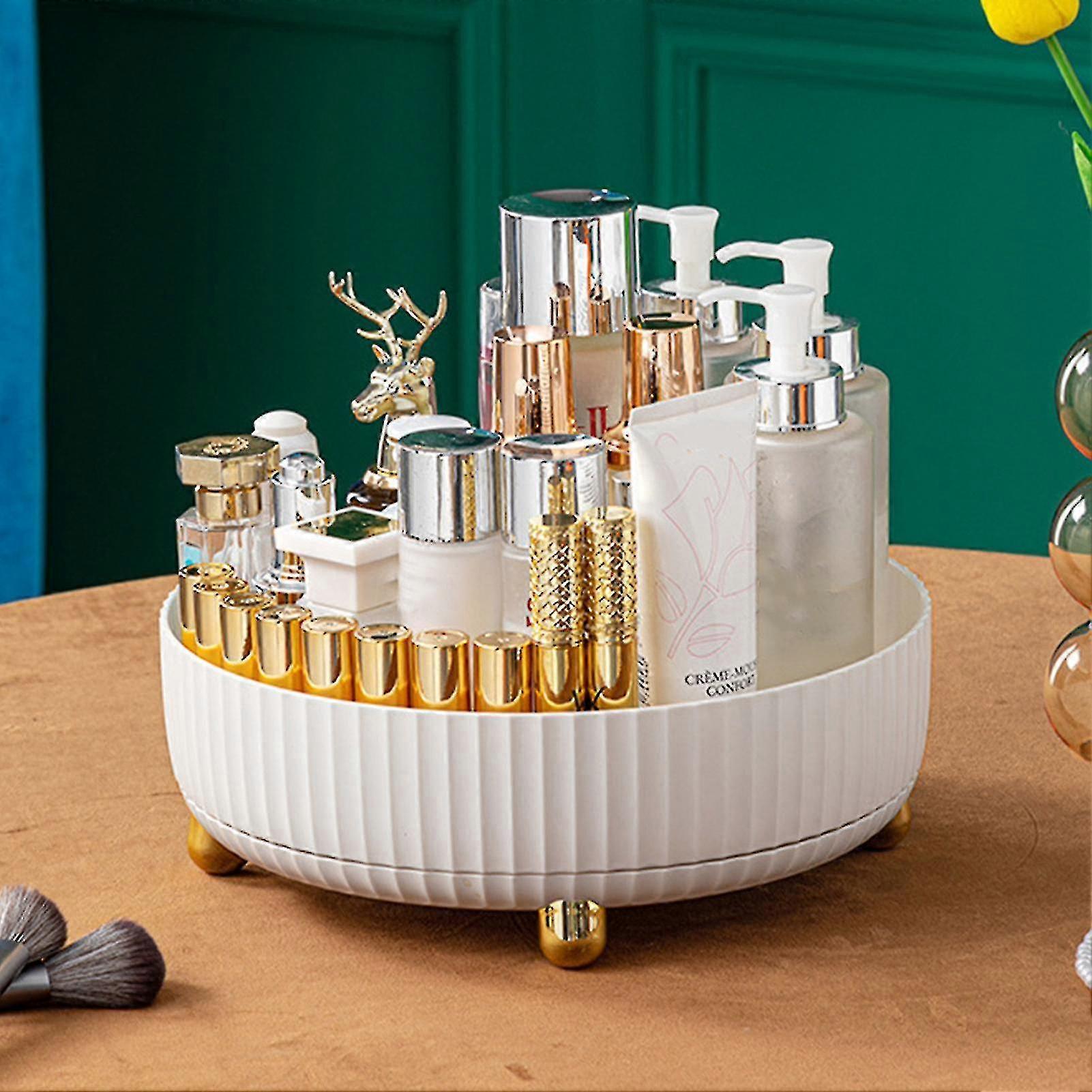 Makeup Parfyme Storage Rack Holdbar Roterende Hylle Organizer Bokser ...