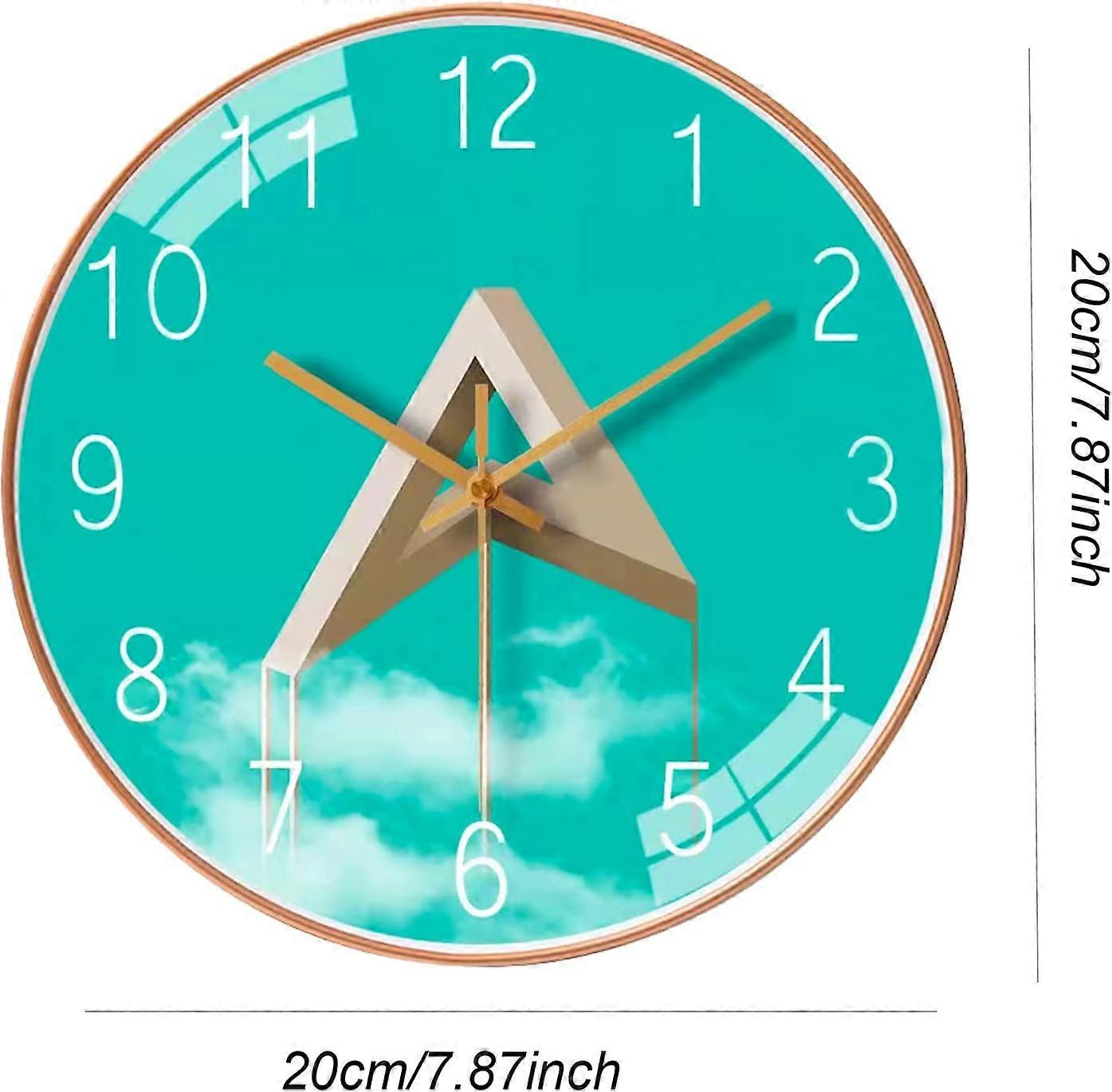 Silent Wall Clock,Sanlianzi Modern Design Quartz Wall Clock Child ...