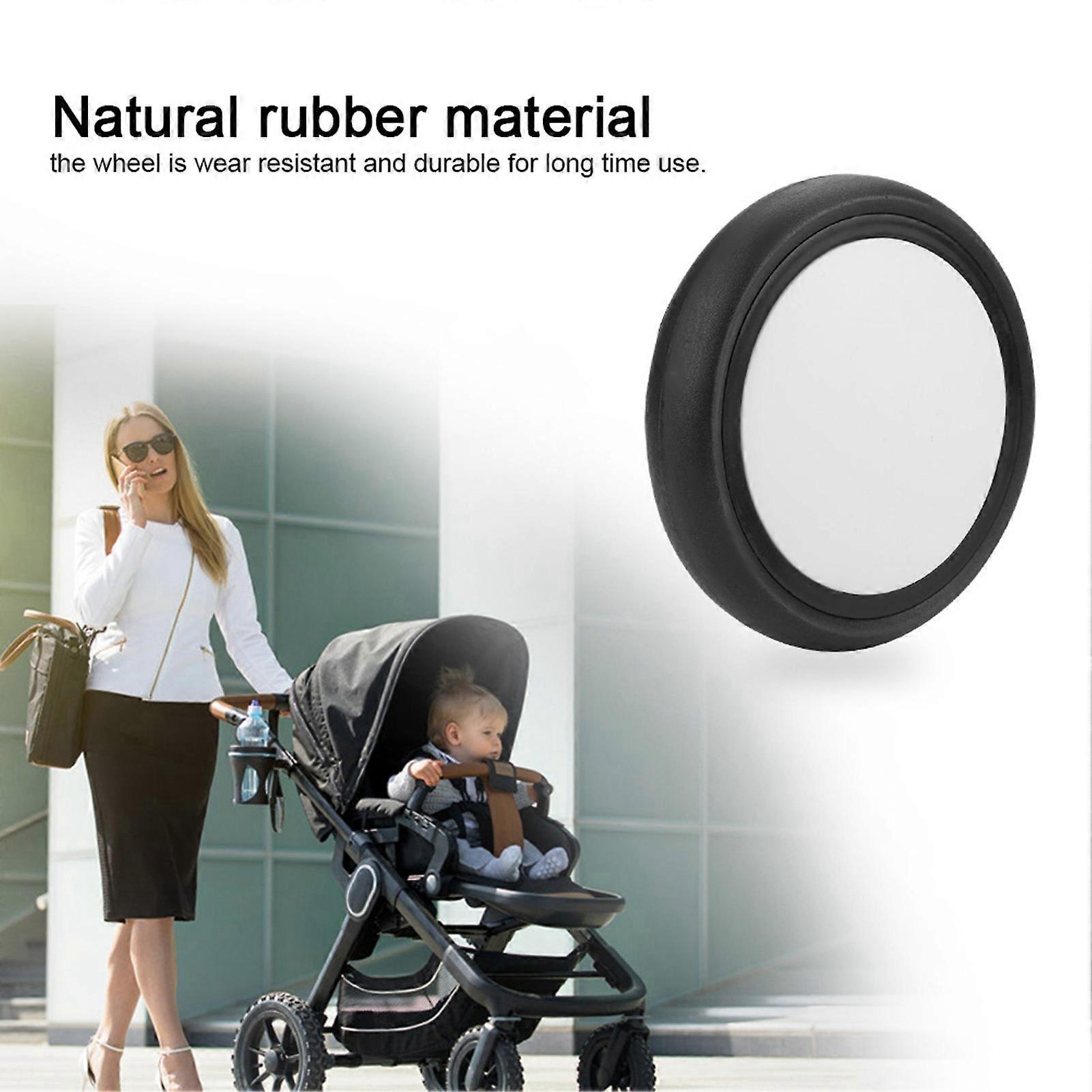 1Pair Front/Back Baby Strollers Rubber Wheels Accessories Yoya Vovo ...