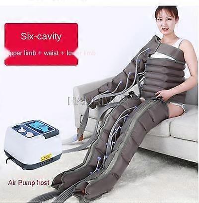 Air wave pressure pneumatic pressure arm leg massager eight cavity ...