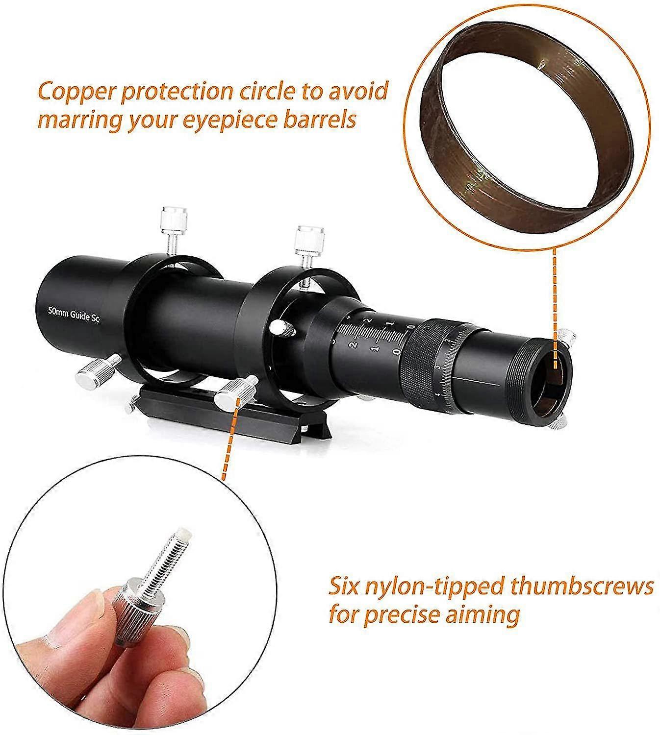 Svbony SV106 Guiding Telescope 60mm, F4 Telescope Guide Scope with ...