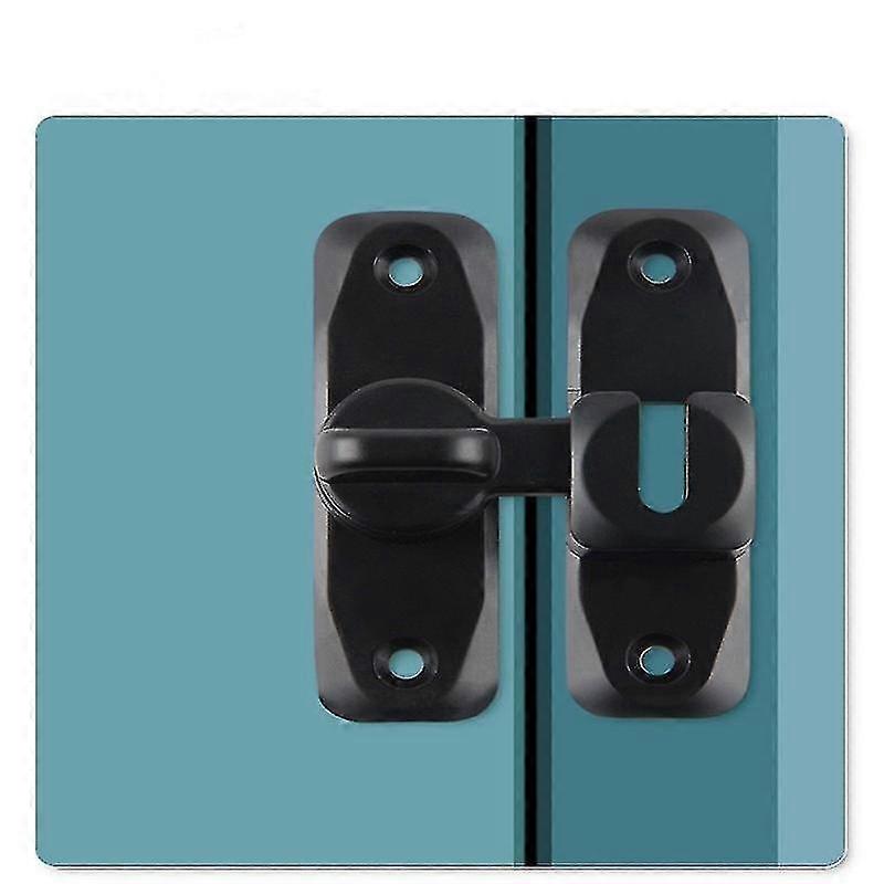 Right Angle Door Lock Buckle - 90/180 Degree Bolt for Sliding Doors ...