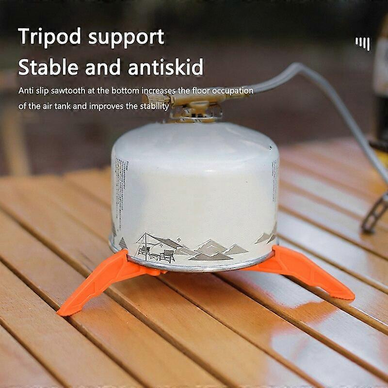 Nylon Gas Canister Stand Foldable Outdoor Gas Tank Bracket Camping ...