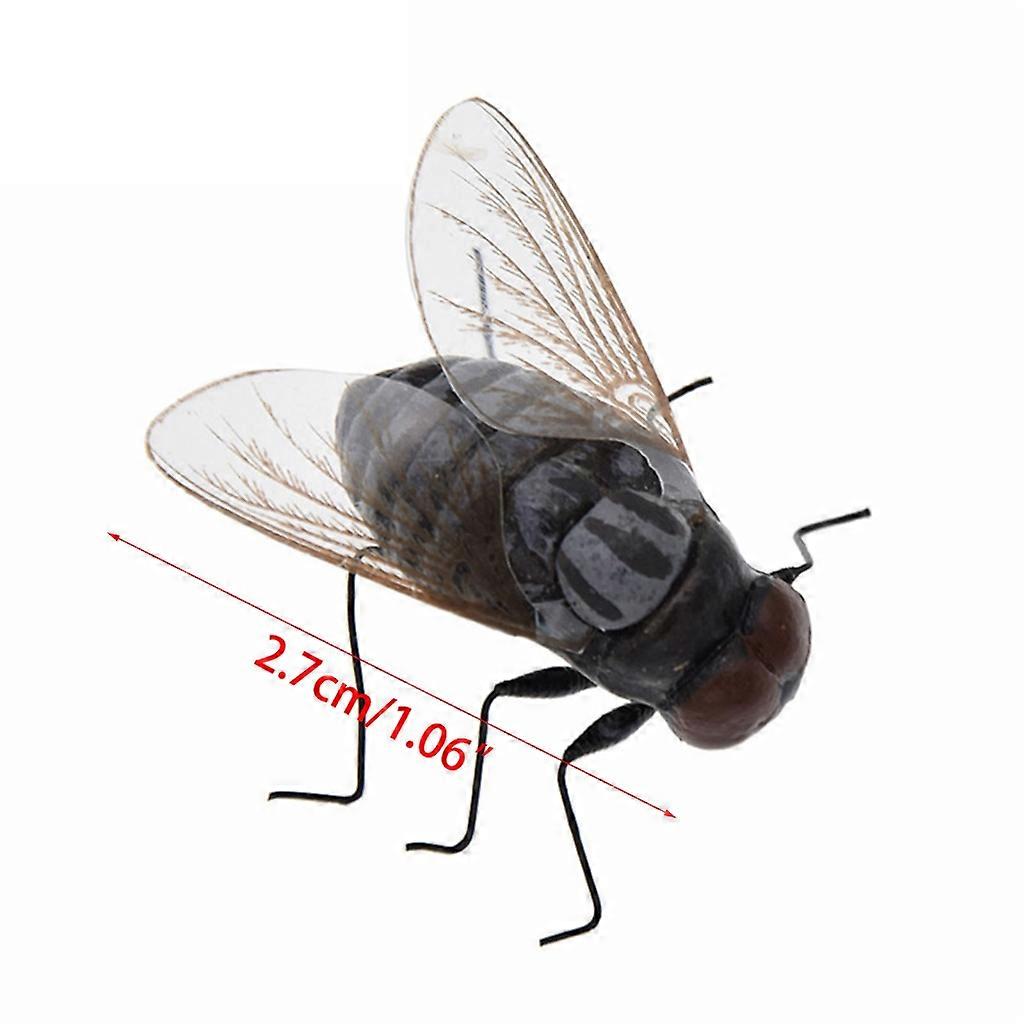 Magnetic Refrigerator Magnets High Simulated Insect Flies Clay Animal ...