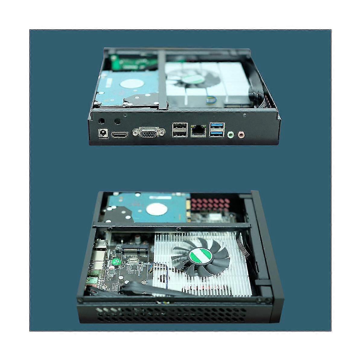 Dx01 Mini Itx Desktop Computer Chassis Thin Half Height Computer ...