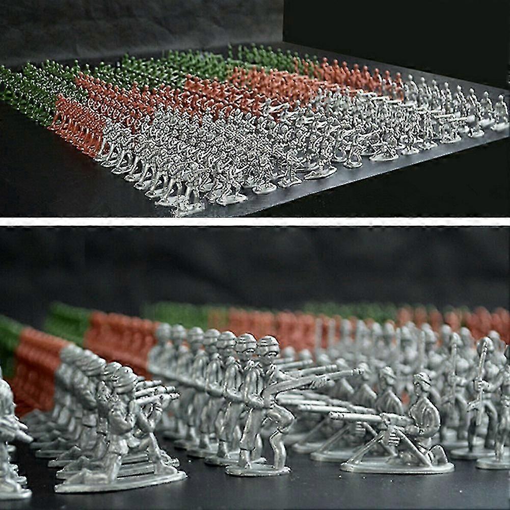 300pcs Military Figures Soldiers Gift 12 Poses Display Kids Toy Models ...