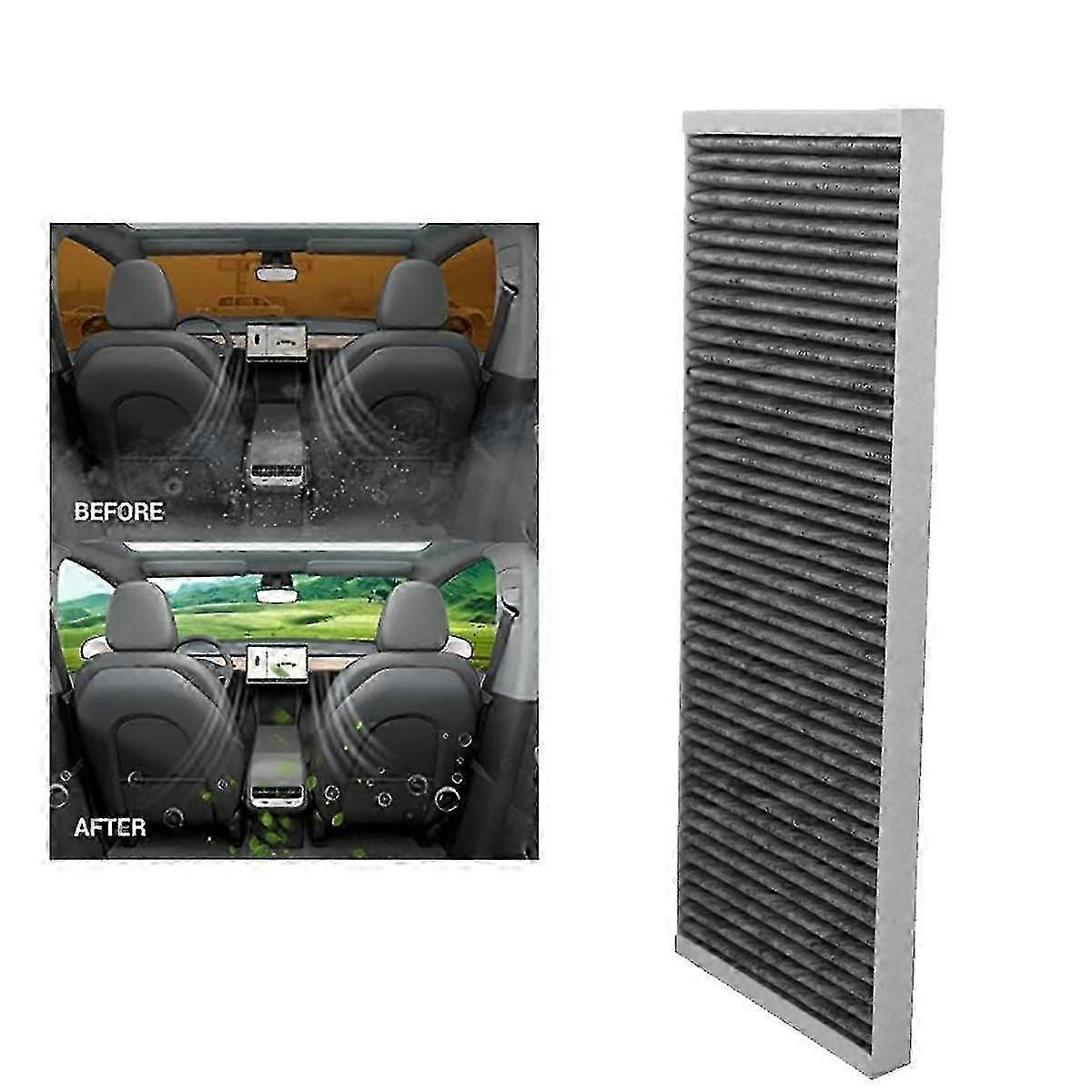 Cabin Air Filter HEPA Air Intake Filter Replacement with Activated ...
