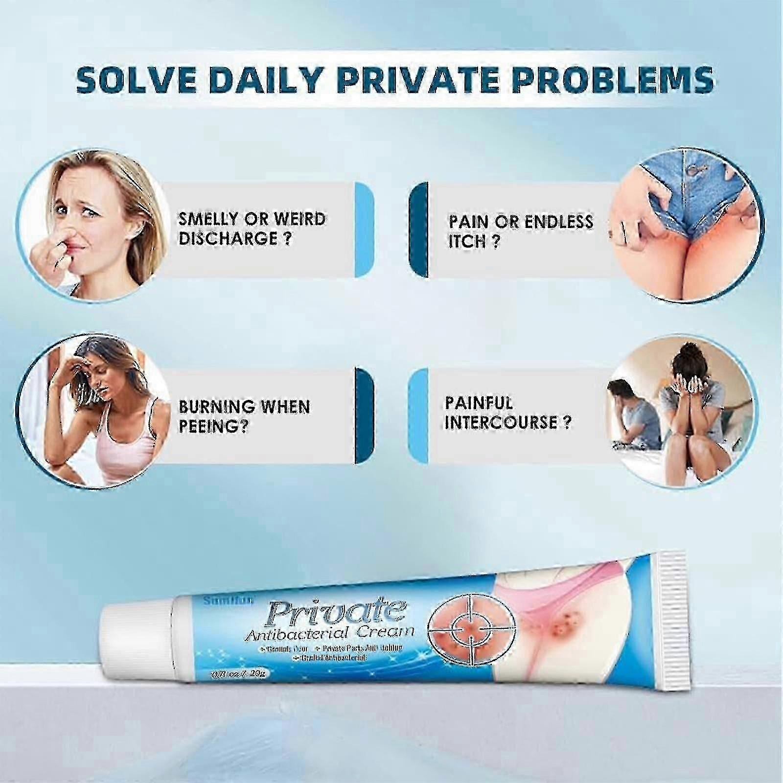 Anti-itch Cream For , Feminine Intimate Cream, Deep Rep Of Vaginitis And Pruritus Vulvae , 20g ...