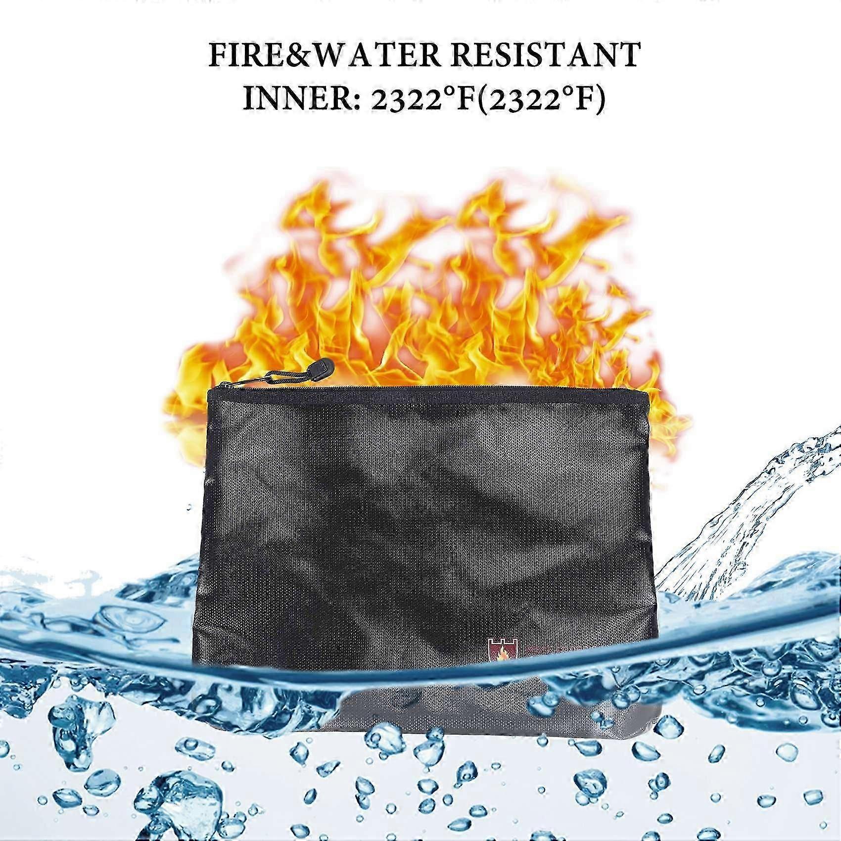 Fireproof Document Bag,Waterproof and Fireproof Document Bags,Fireproof ...