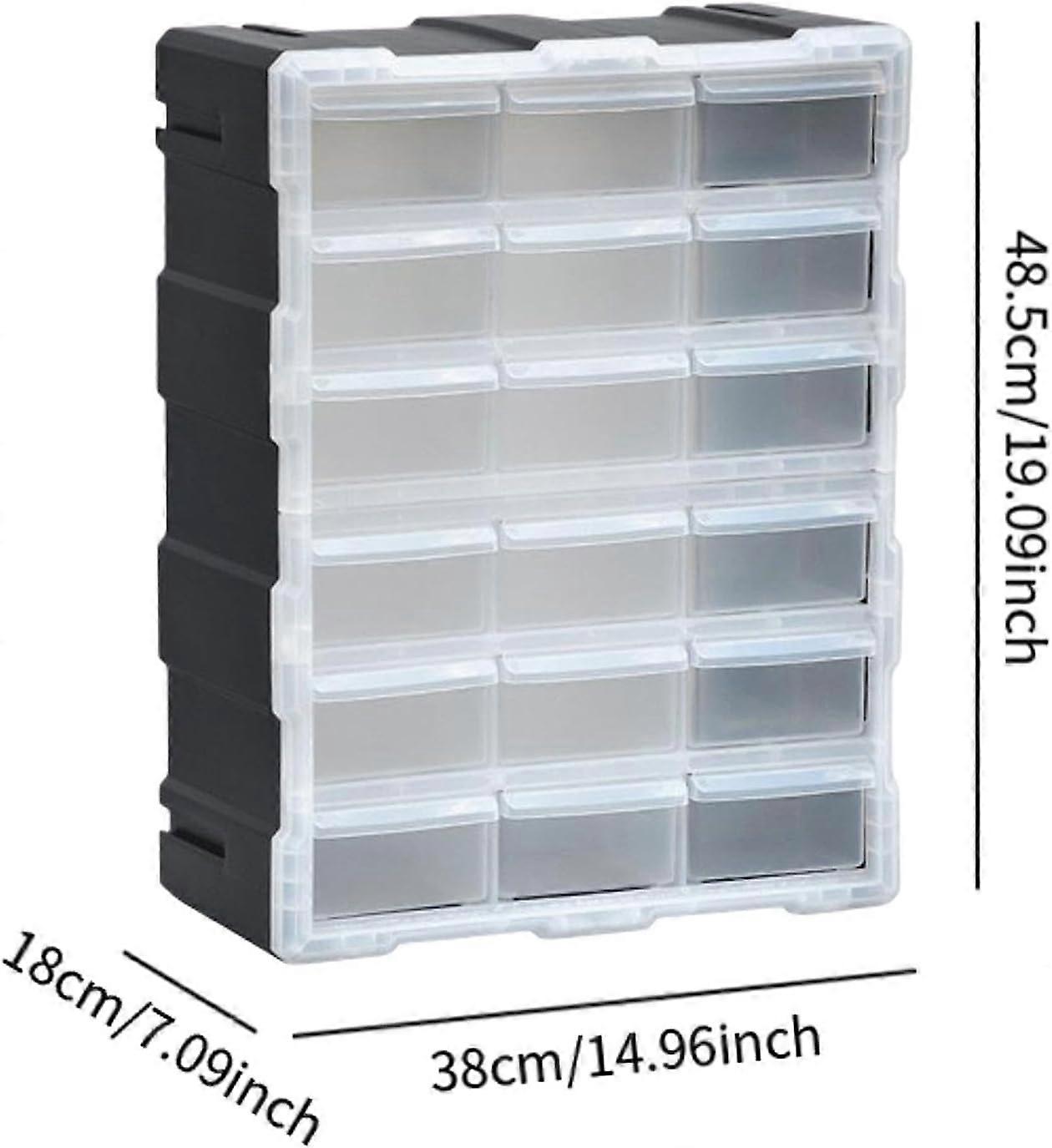 18 Drawers Cabinet Part Organizer Drawer Storage Cabinet For Screws ...