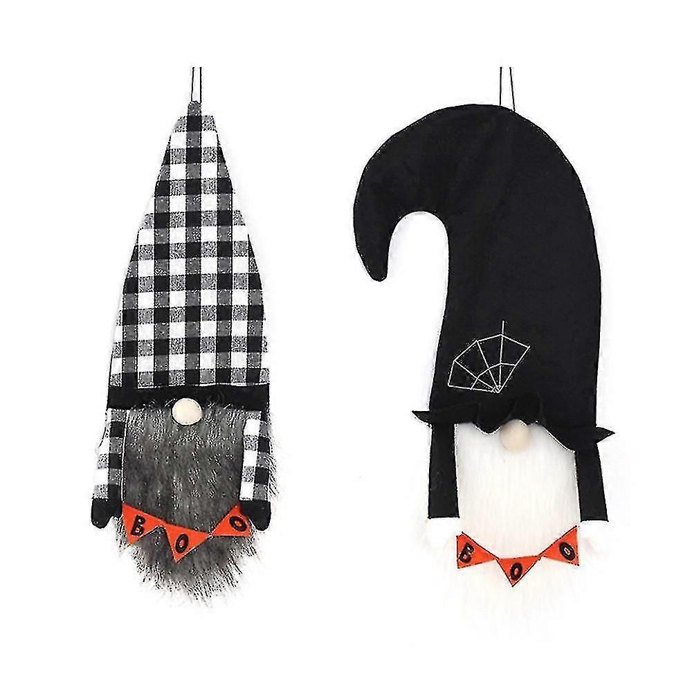 Halloween Decoration -halloween Faceless Gnomes With Boo Sign ...