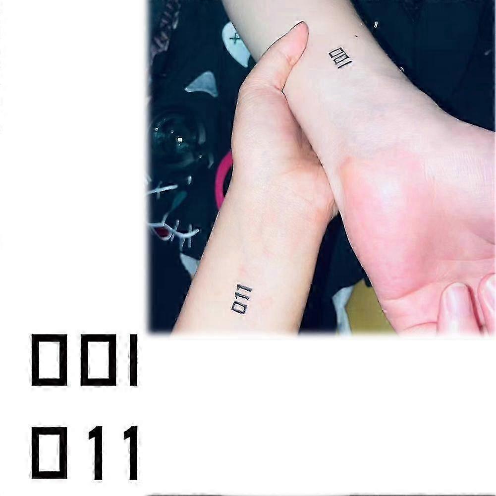 Stranger Things Herb Juice 011 Tattoo Sticker - Small Digital Design ...