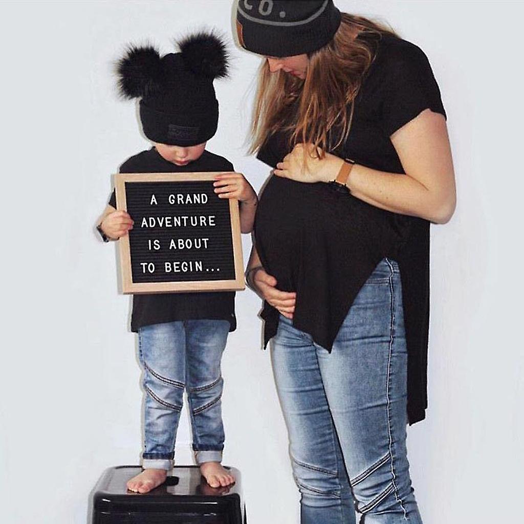 Multi-functional Felt Letterboard Set with Pre-cut Letters Numbers ...