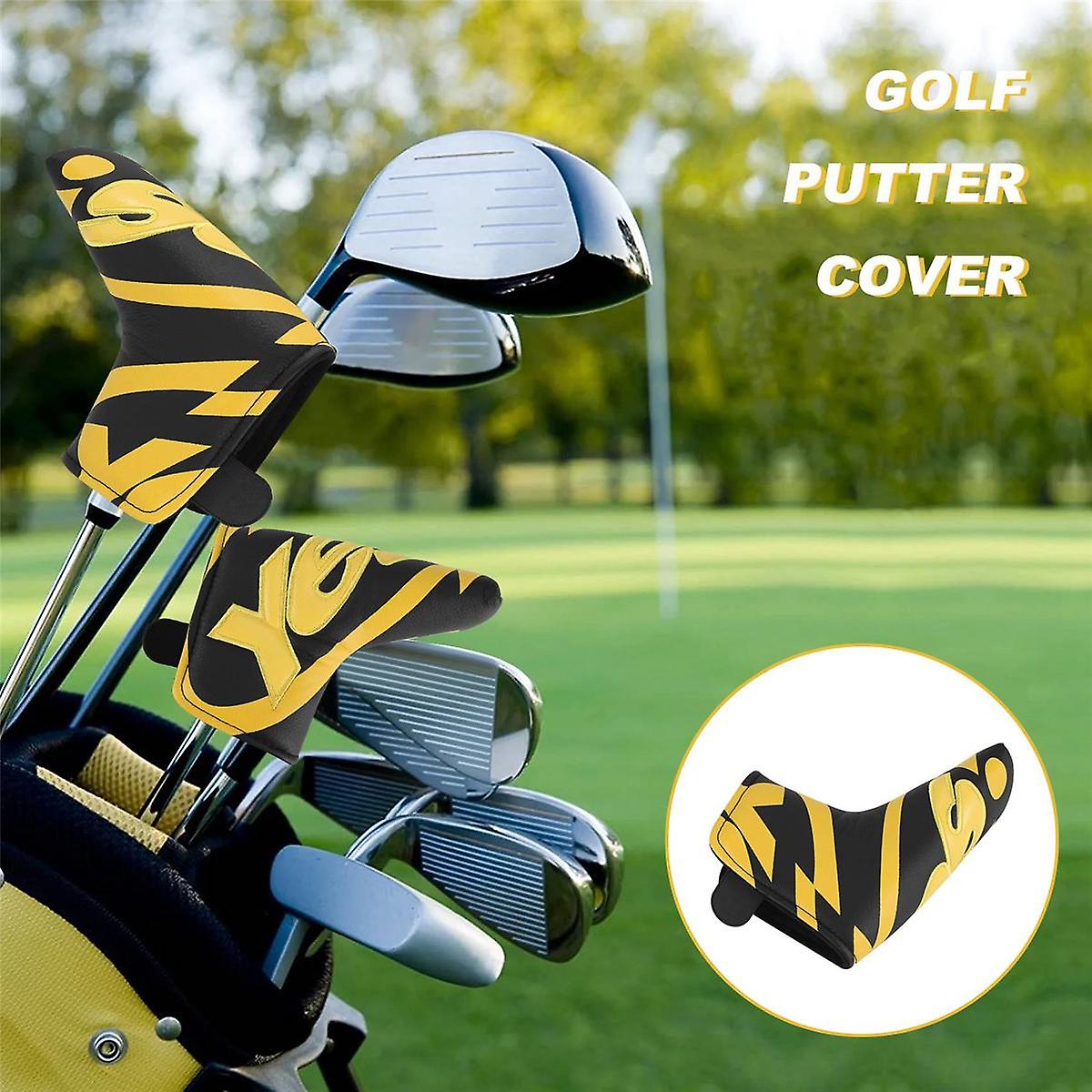 Golf Club Blade Putter Cover Headcover with PU Leather Closure,Yes ...