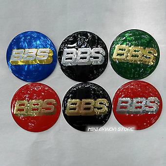 4pcs 65mm/56mm Wheel Center Stickers For Bbs Wheel Cap Centre Emblem ...