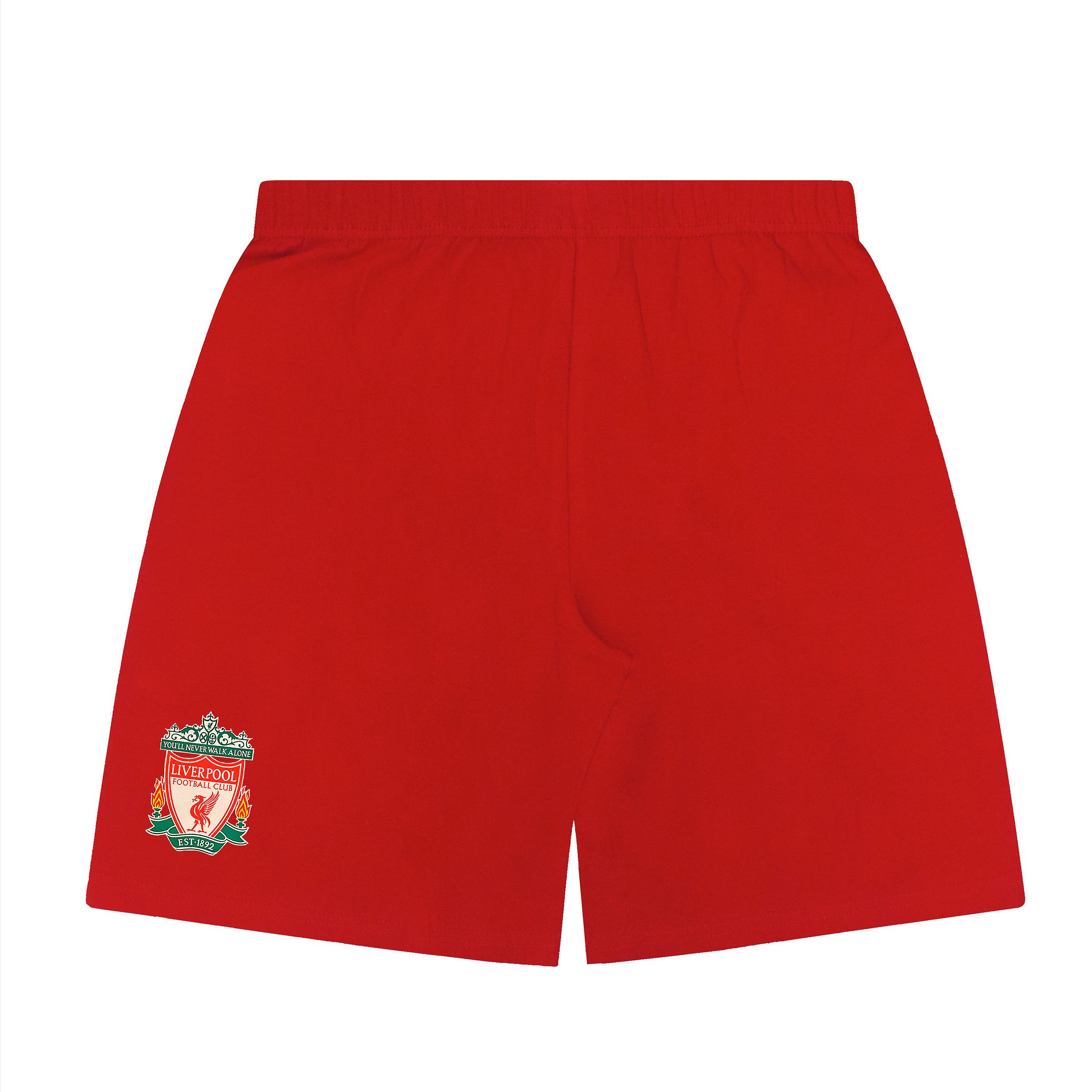 Liverpool FC Boys Pyjamas Short Kids OFFICIAL Football Gift | Fruugo UK