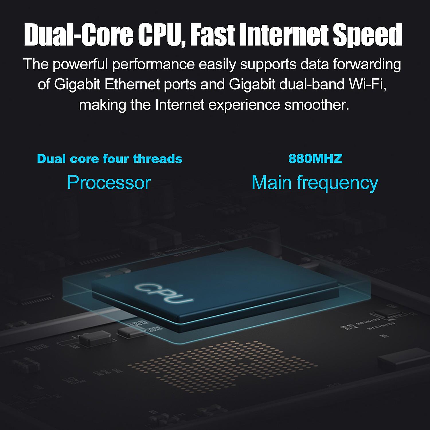 Router 4A Gigabit Version High-Speed Wireless Router Home Network ...