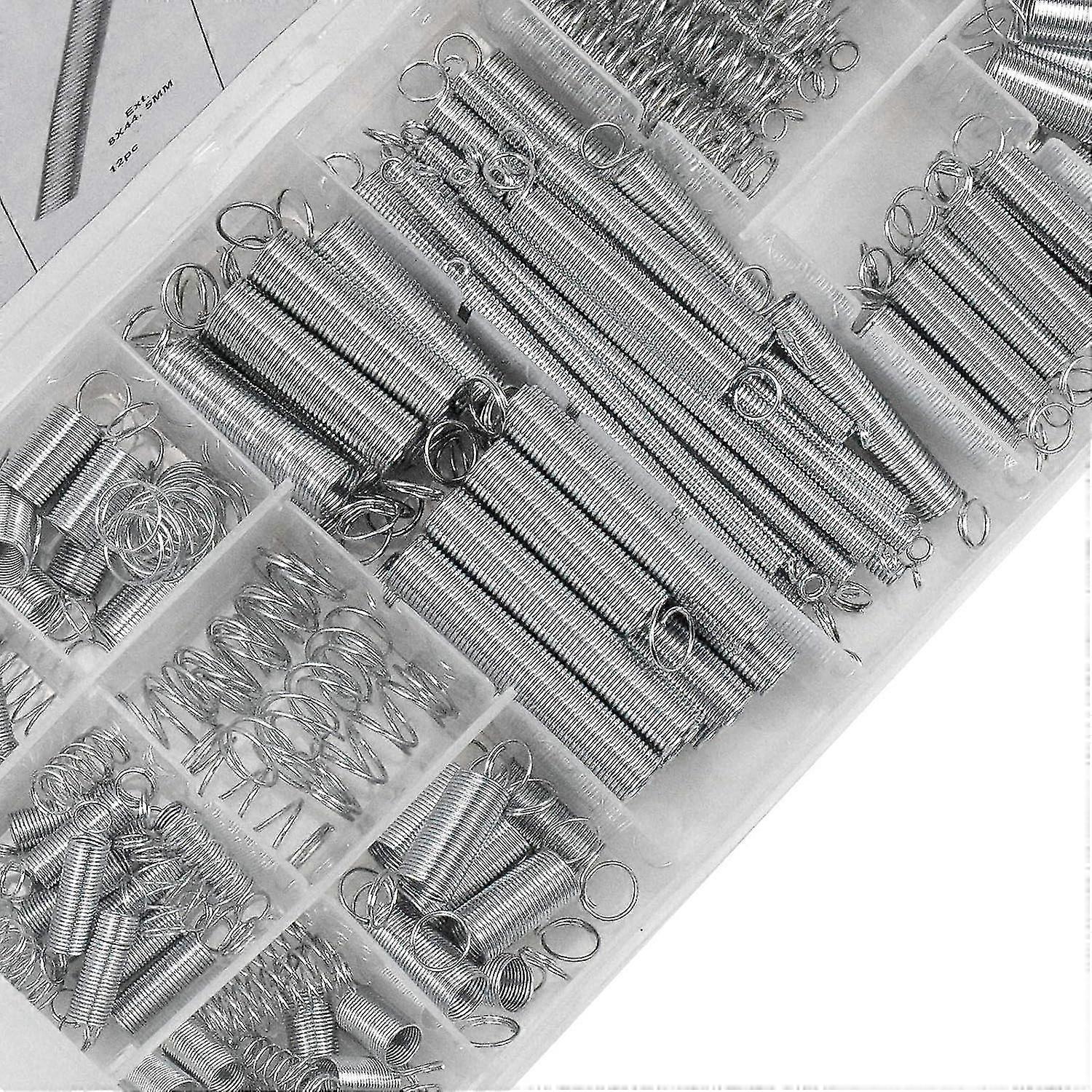 200 Pieces Compression Springs Extension Springs Extension Springs ...