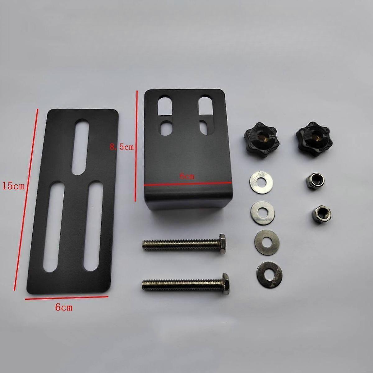 2 Pieces Generic Car Roof Rack Mounting Brackets Easy Installation ...