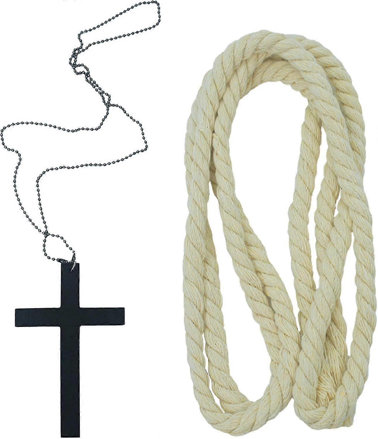 Unisex Adult Medieval Robe Costume Hooded Robe Cloak Friar Priest ...