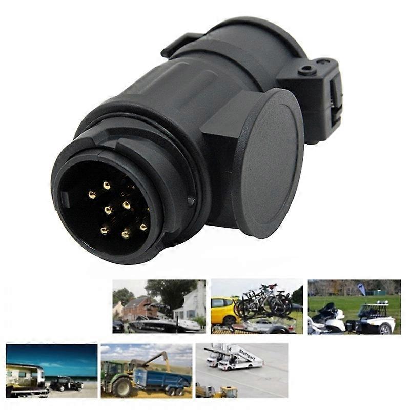 Trailer Adapter Plug 13-Pin to 7-Pin Towing Trailer Adapter Connector ...