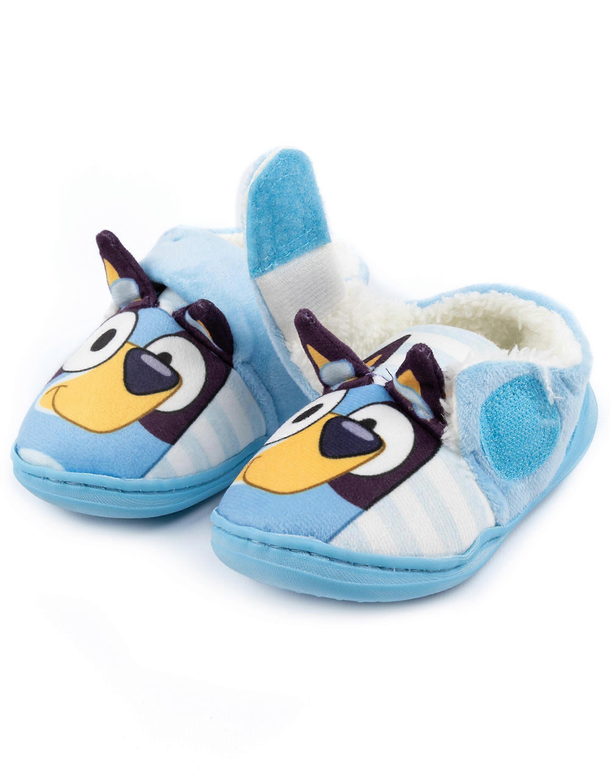 Bluey Boys 3D Slippers Blue Bluey | Fruugo UK