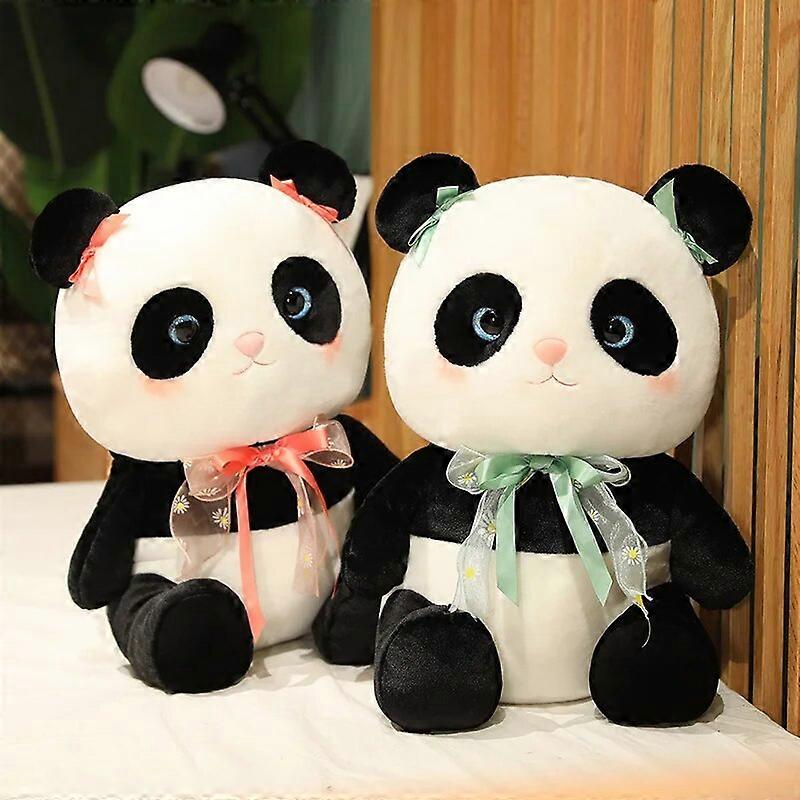 Kawaii Pandas Stuffed Animals Plush Toys Cute Cuddle Panda Hugging ...