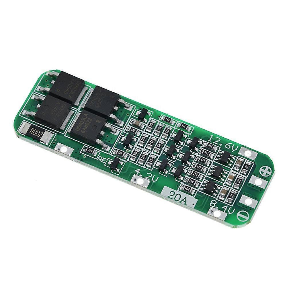 10St 3S 20A BMS 18650 Li-Ion Litiumbatteriladdarmodul BMS Skyddskort ...