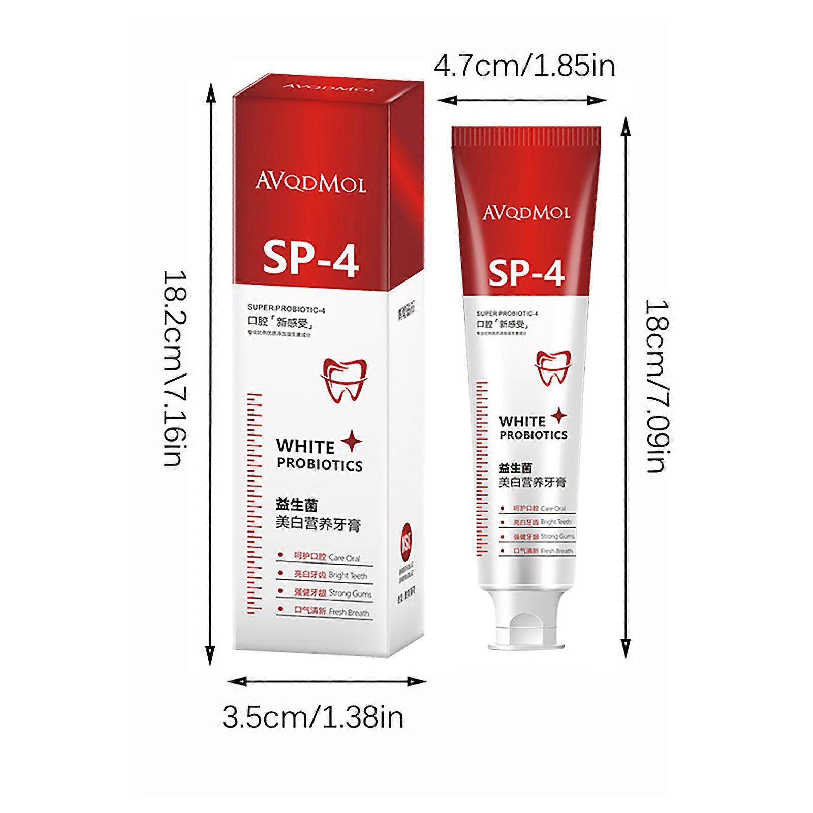 Sp-4 Probiotic Whitening Toothpaste Toothpaste Ultra Whitening Ultra ...