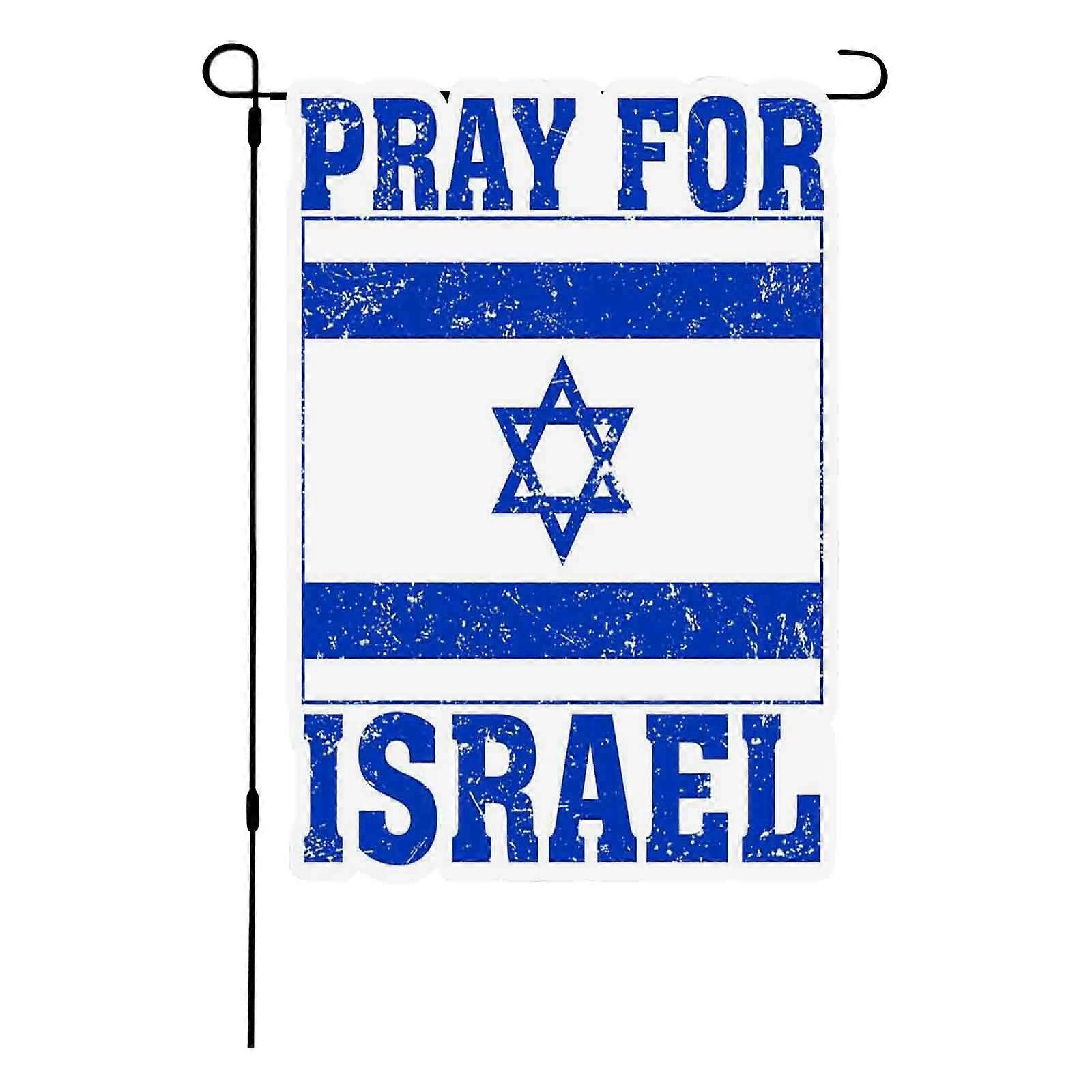 Israel Yard Flag Vertical Double-sided House Outdoor Decoration Flag ...