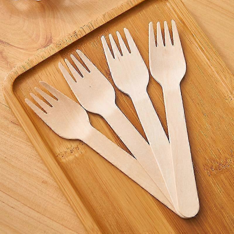 Disposable Wooden Forks | Biodegradable Compostable Renewable Natural ...