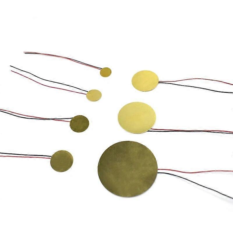 10pcs 12/15/18/20/27/35MM/50MM Buzze Piezoelectric Piezo Ceramic Copper sheet Sounder Sensor ...