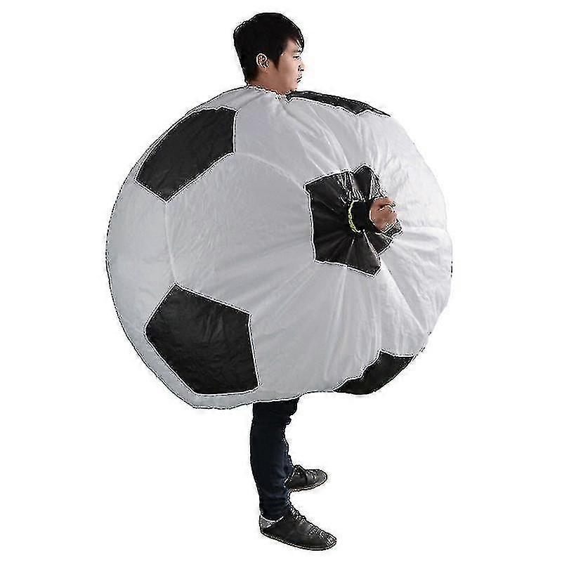 Soccer Ball Inflatable Costume Adult Football Fancy Dress Party ...