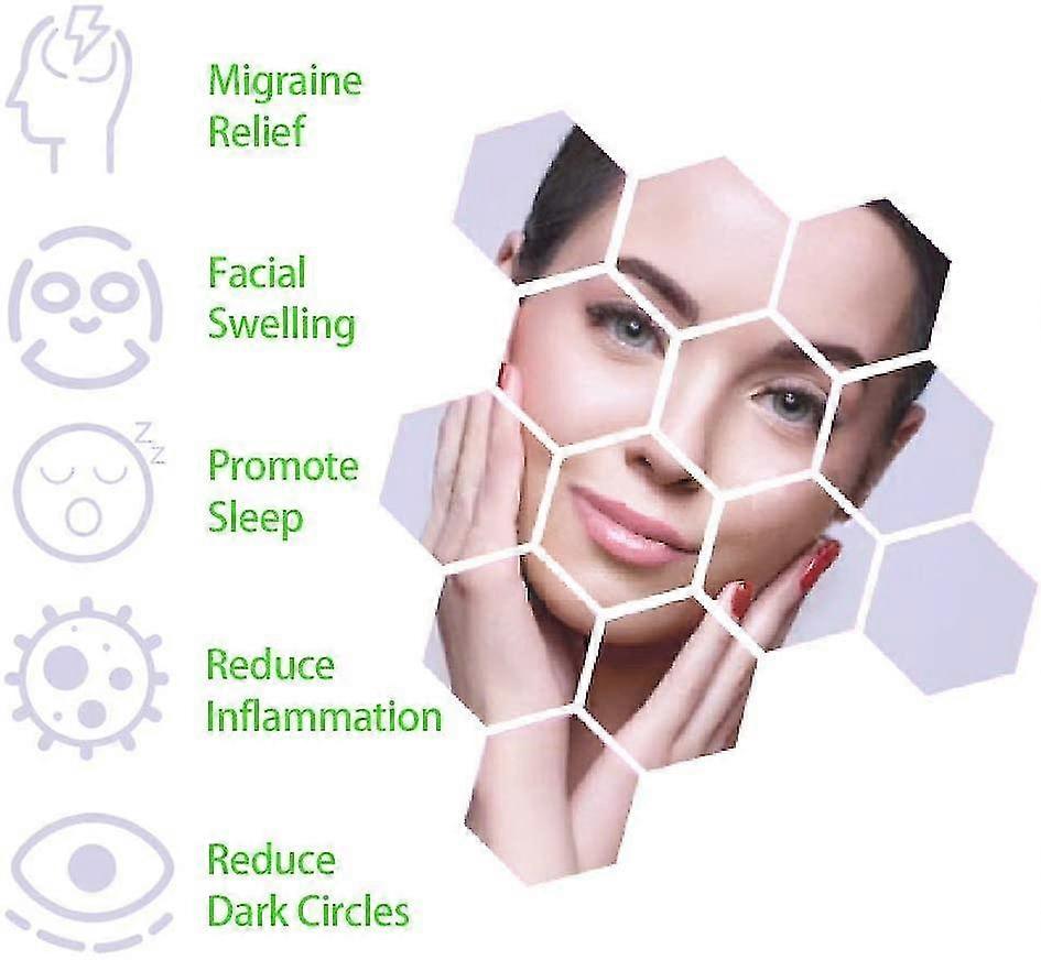 Face Ice Pack For Face Swelling Reusable Full Face Ice Pack Mask ...