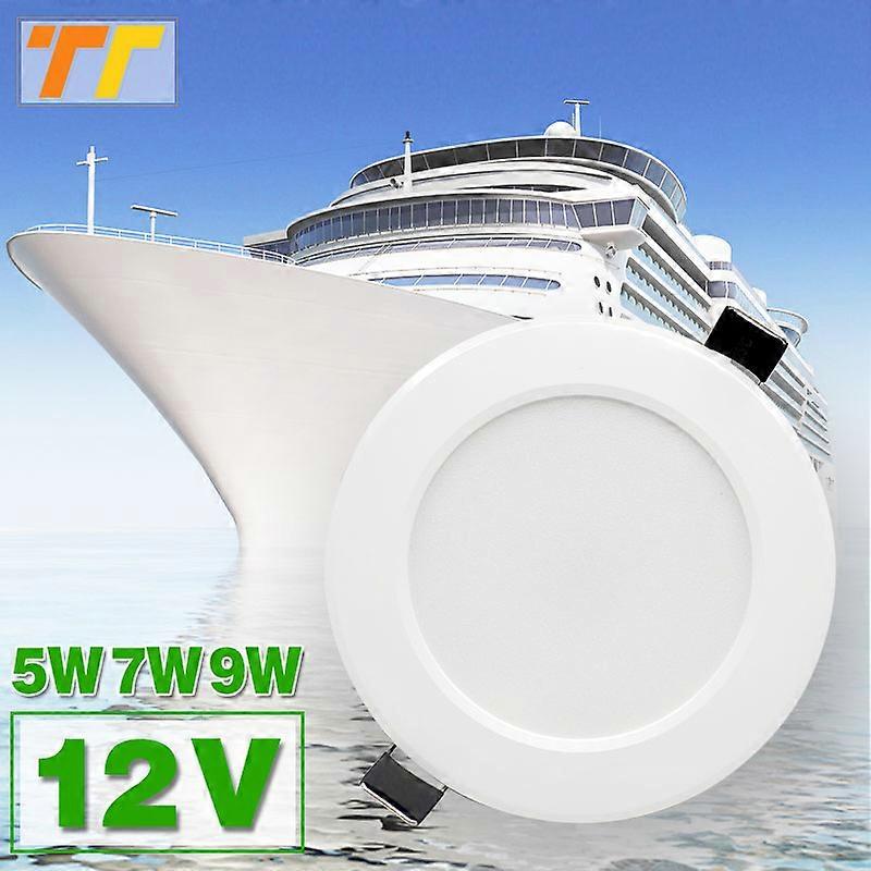 12V LED Spot Downlights Waterproof IP65 Lamp Ceiling Recessed 5W 7W 9W ...