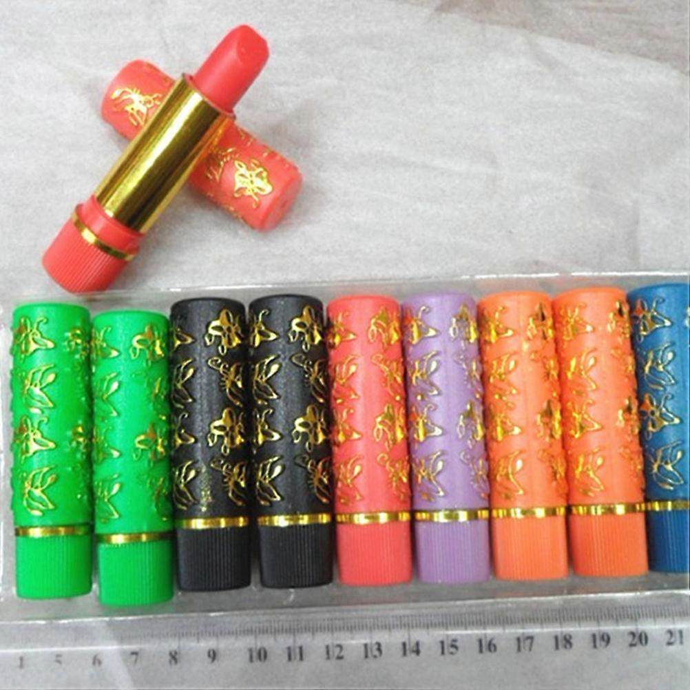 6Pcs Temperature Change Color Lipsticks Butterfly Tube Moisturizing ...