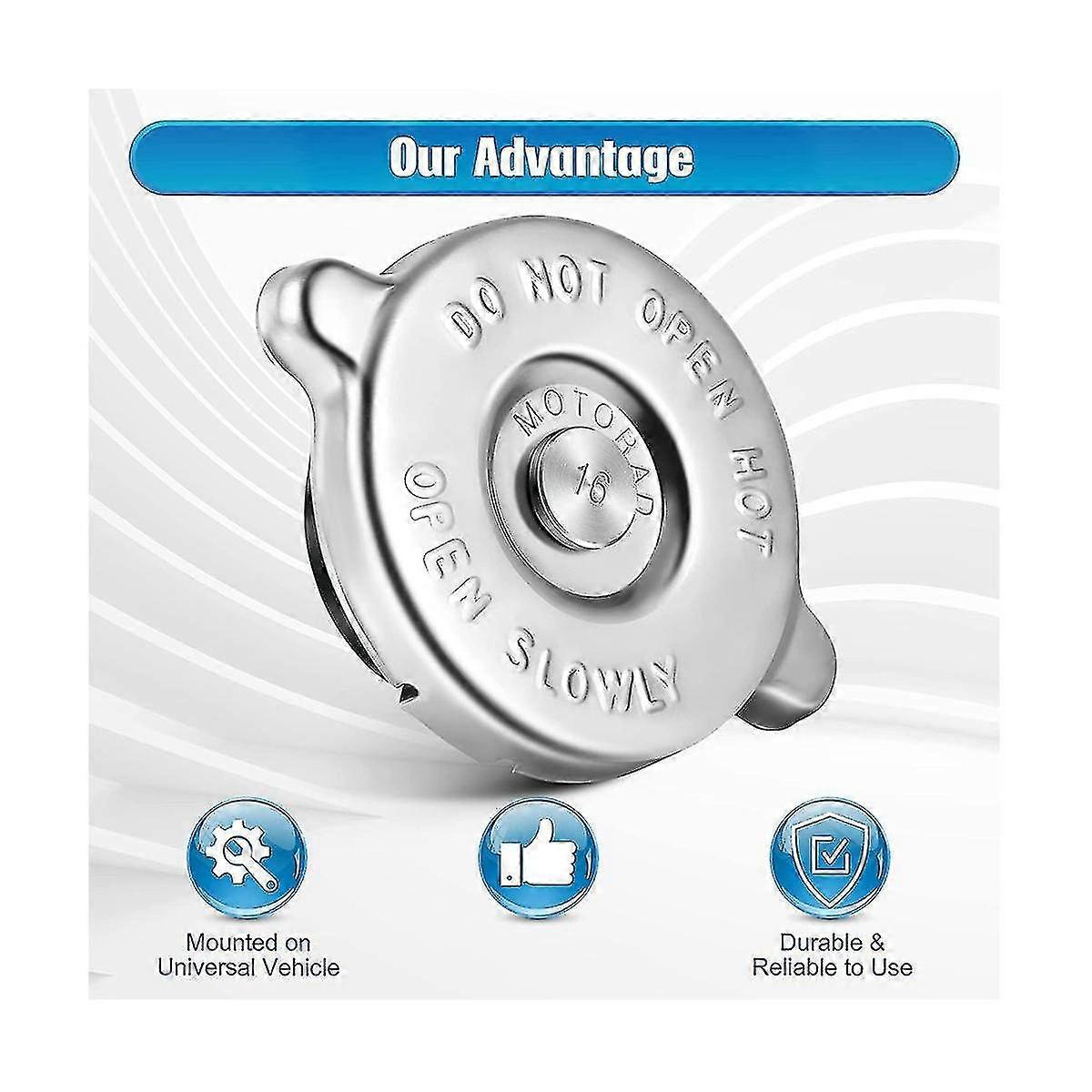 16 Psi Radiator Cap Cover Assembly, Compatible With 10230, Holding Auto ...