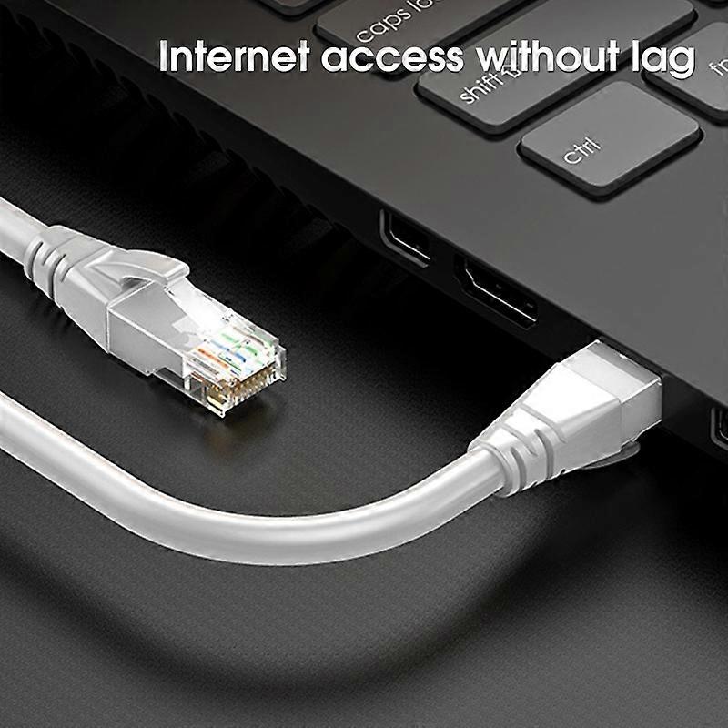 CAT6 Ethernet-kaapeli palonestoaine nopea 1000Mbps RJ45 LAN ...