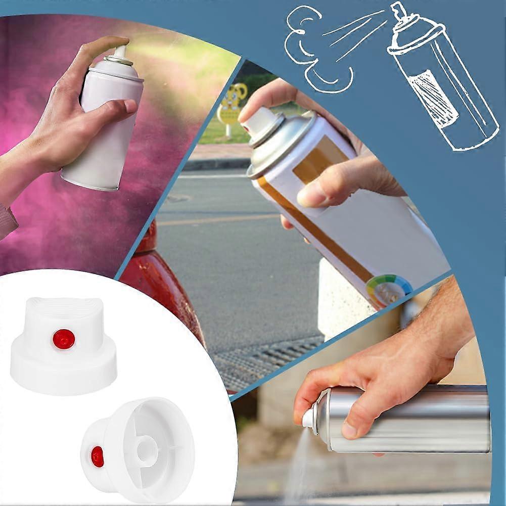 30Pcs Dot Fat Spray Paint Caps Plastic Spray Nozzles White Spray Paint ...