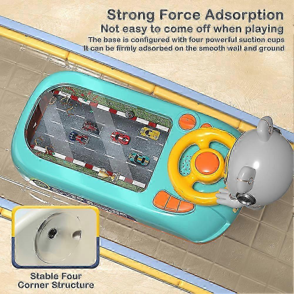 Childrens Steering Wheel Driving Toy Dodge Vehicle Electronic ...