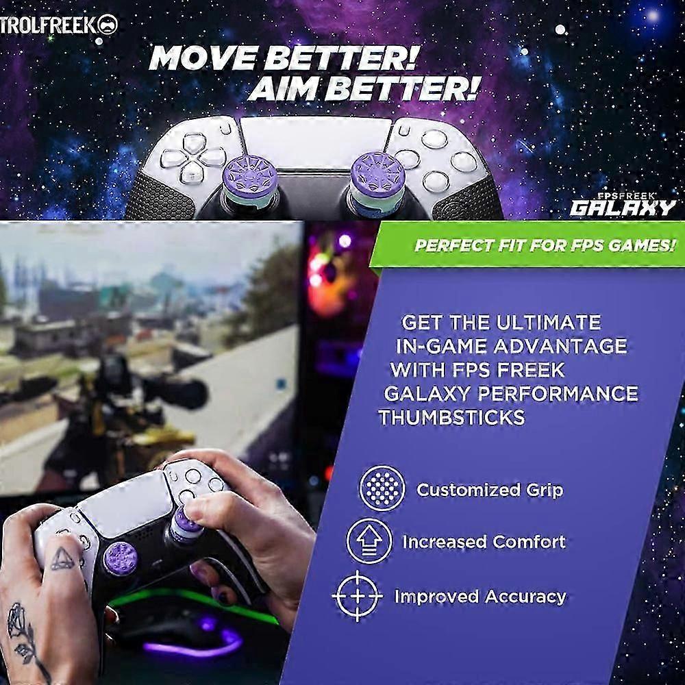 KontrolFreek FPS Freek Galaxy voor Playstation PS4 5 High-rise Analoge ...
