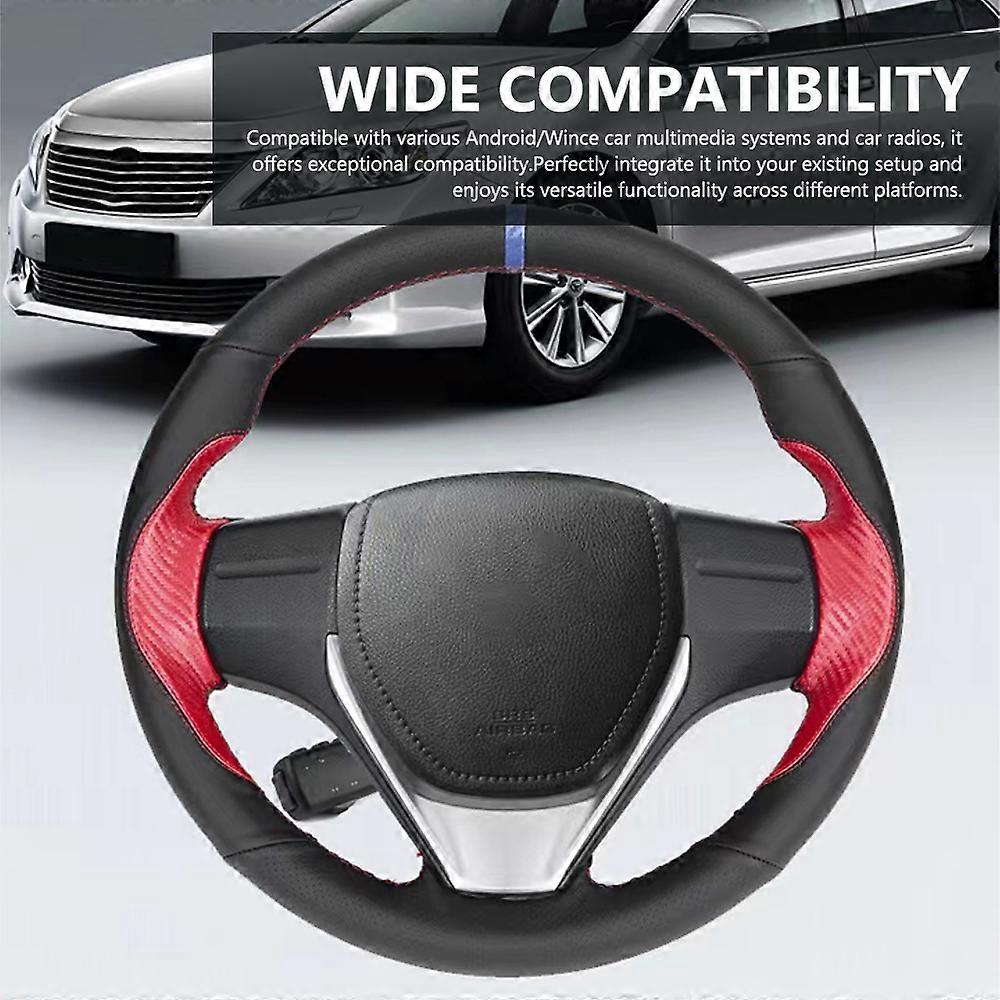 Car Multifunctional Steering Wheel Controller 7-Keys Universal Steering ...