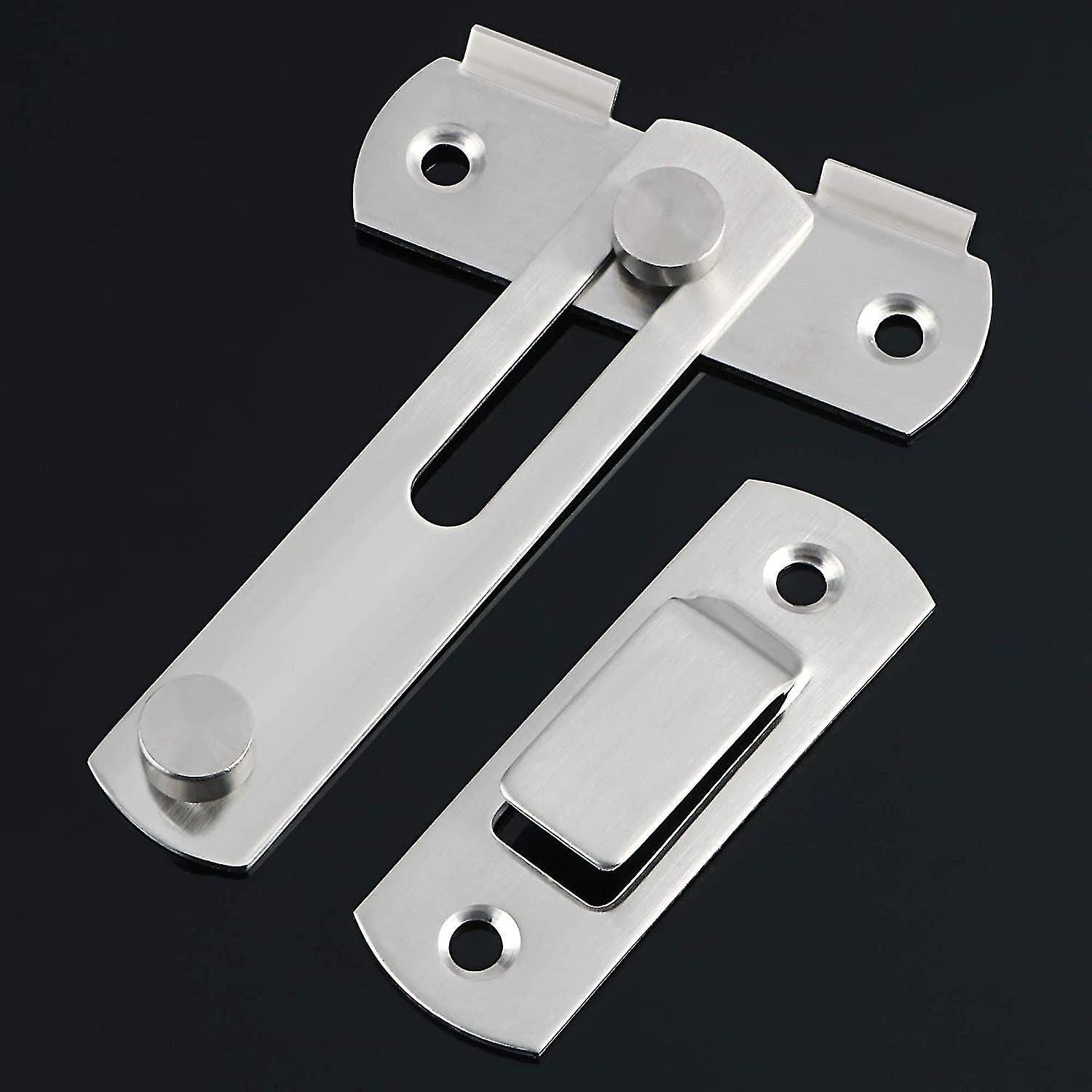 Sliding Door Latch Door Lock Toggle Latch Buckle Lock Bolt With Screws ...