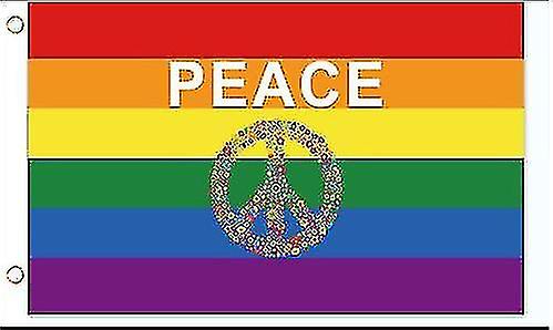 Peace Flag, Peace Dove World Peace Sign Symbol Flag For Patio Lawn Home ...