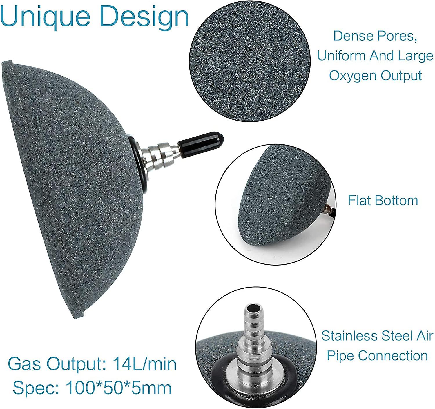 Aquarium Air Diffuser, Aquarium Oxygen Stone, Bubble Diffuser, Aquarium ...