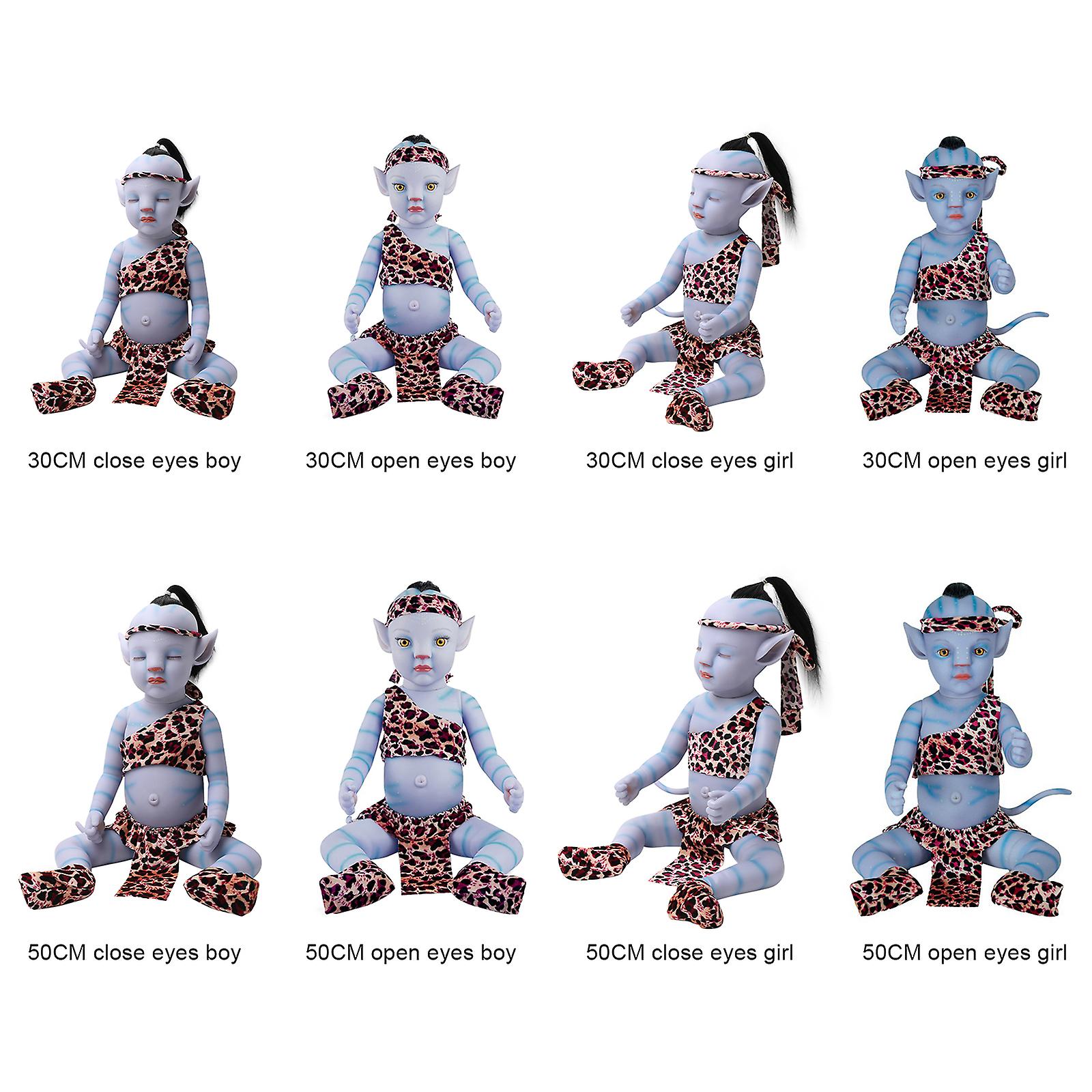 Avatar Reborn Dolls Alive Baby Full Body Silicone Vinyl Realistic ...